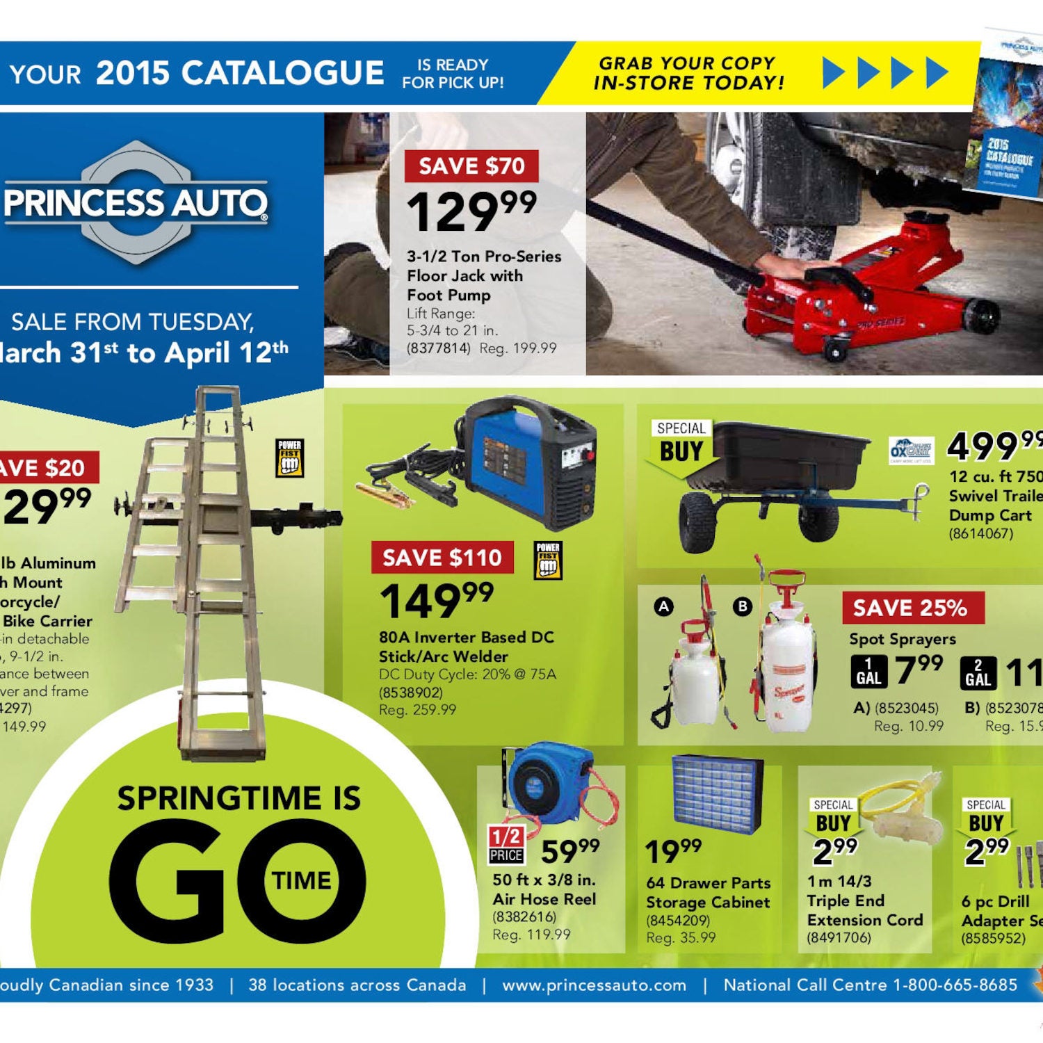 Princess Auto Weekly Flyer - Current Sale (EN) - Mar 31 – Apr 12 ...