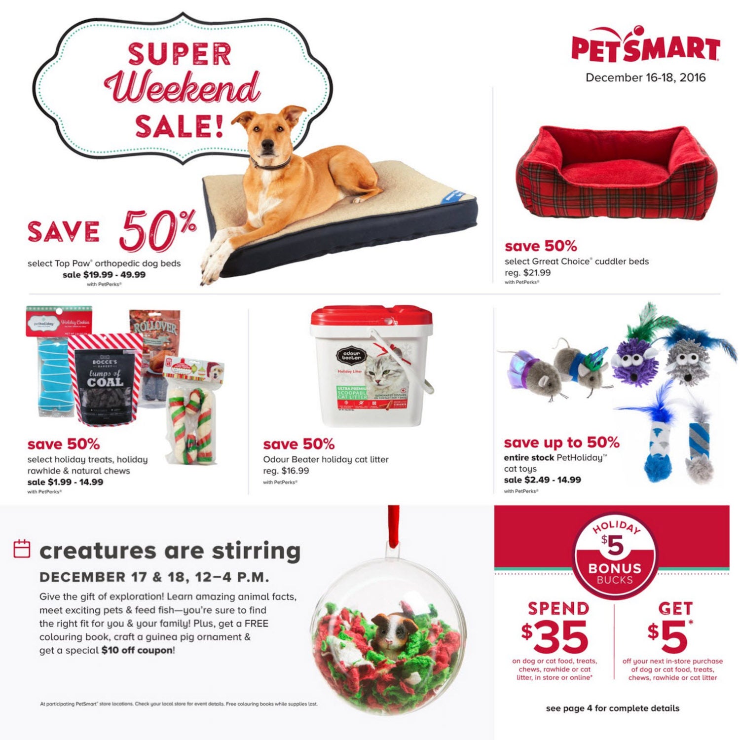 PetSmart Weekly Flyer - Super Weekend Sale! - Dec 16 – 18 ...