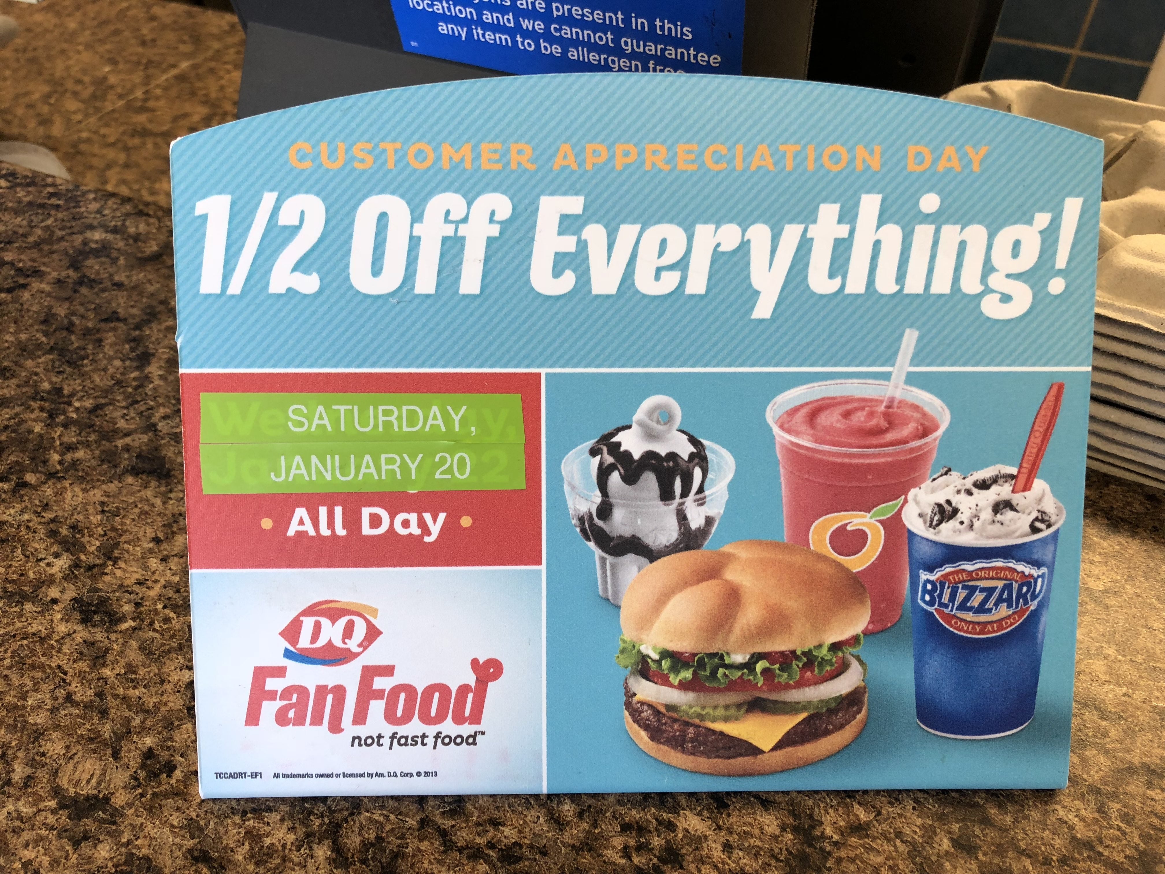 [Dairy Queen] YMMV - DQ Fan Appreciation Day - 50% off Cakes ...