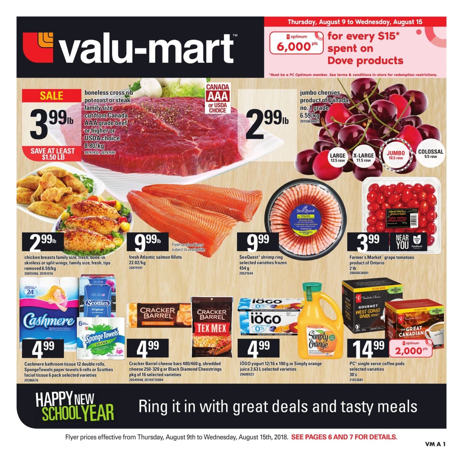 Valu-Mart Weekly Flyer - Weekly Specials - Aug 9 – 15 - RedFlagDeals.com