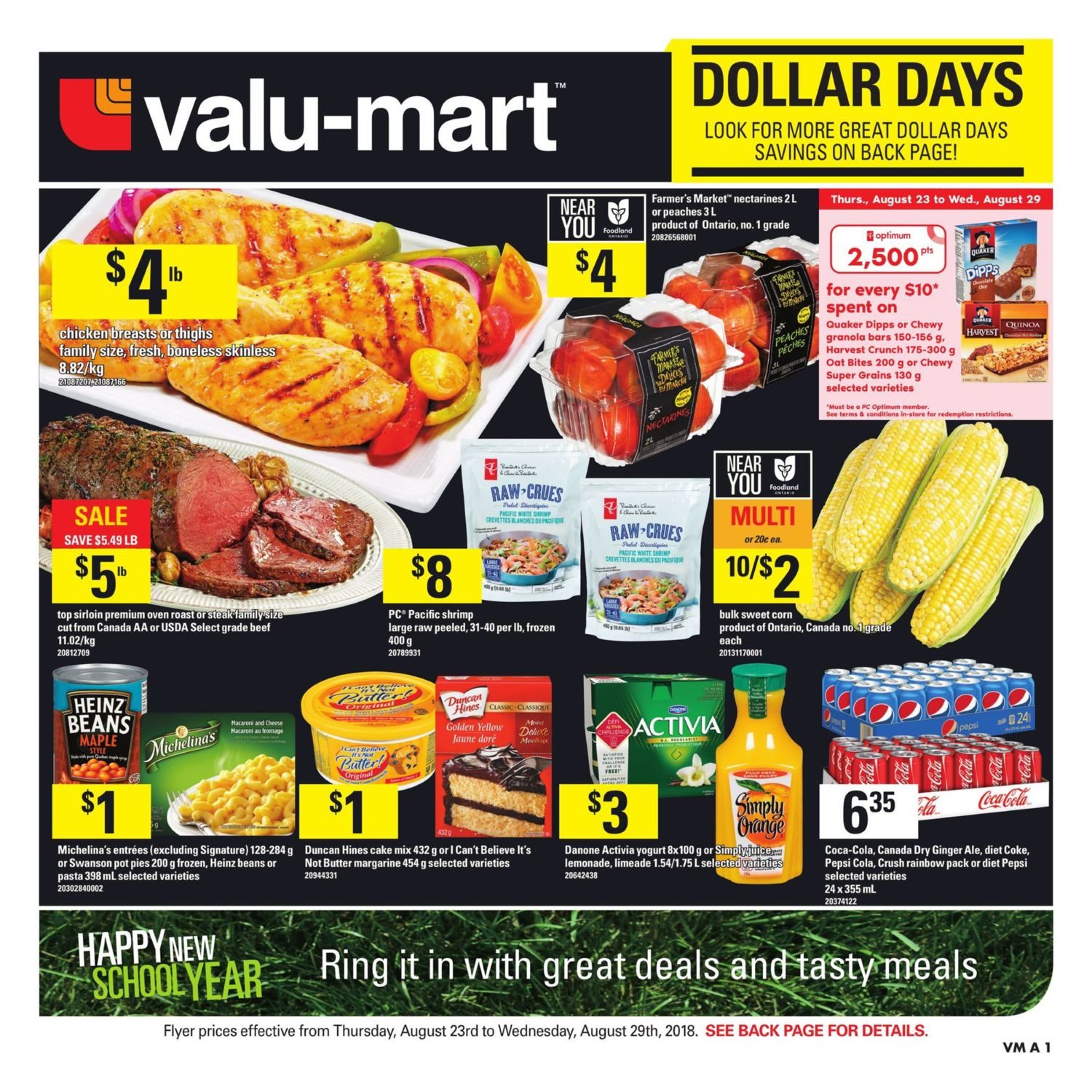 Valu-Mart Weekly Flyer - Weekly Specials - Dollar Days - Aug 23 – 29 ...