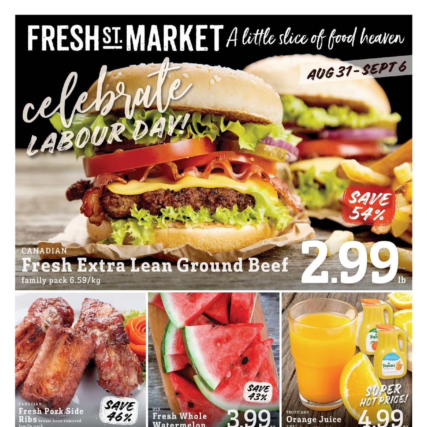 Fresh St Market Weekly Flyer - Weekly Specials - Aug 31 – Sep 6 ...