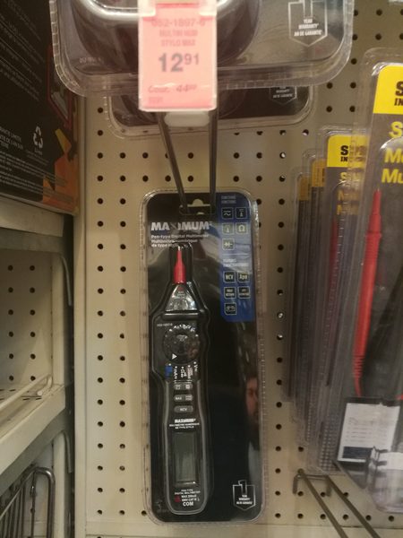 [Canadian Tire] [CT] Pen-type digital Multimeter - $12.91 ...