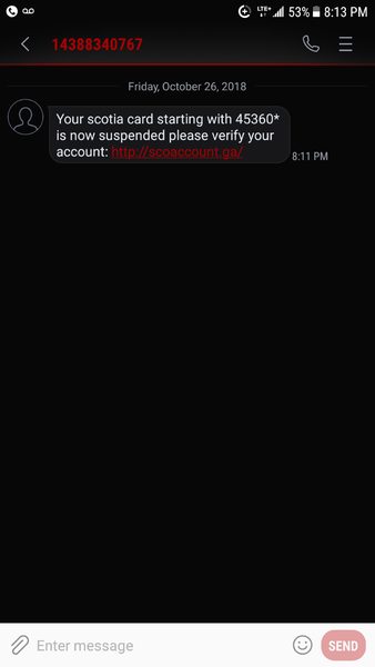 Automated call from RBC (Scam?) - RedFlagDeals.com Forums