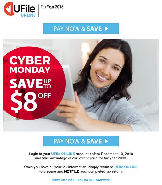 [Ufile.ca] Save up to $8 off UFile (lowest price for tax year 2018 ...