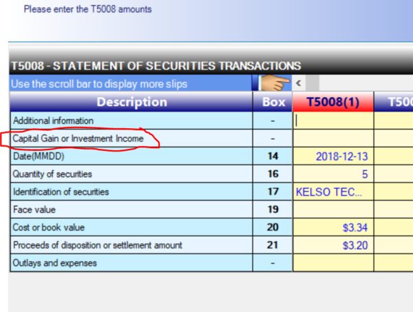 Studio Tax T5008 question - RedFlagDeals.com Forums