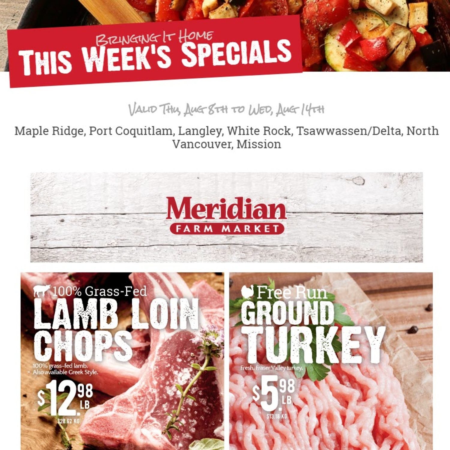 Meridian Meats Weekly Flyer - Weekly Specials - Aug 8 – 14 ...