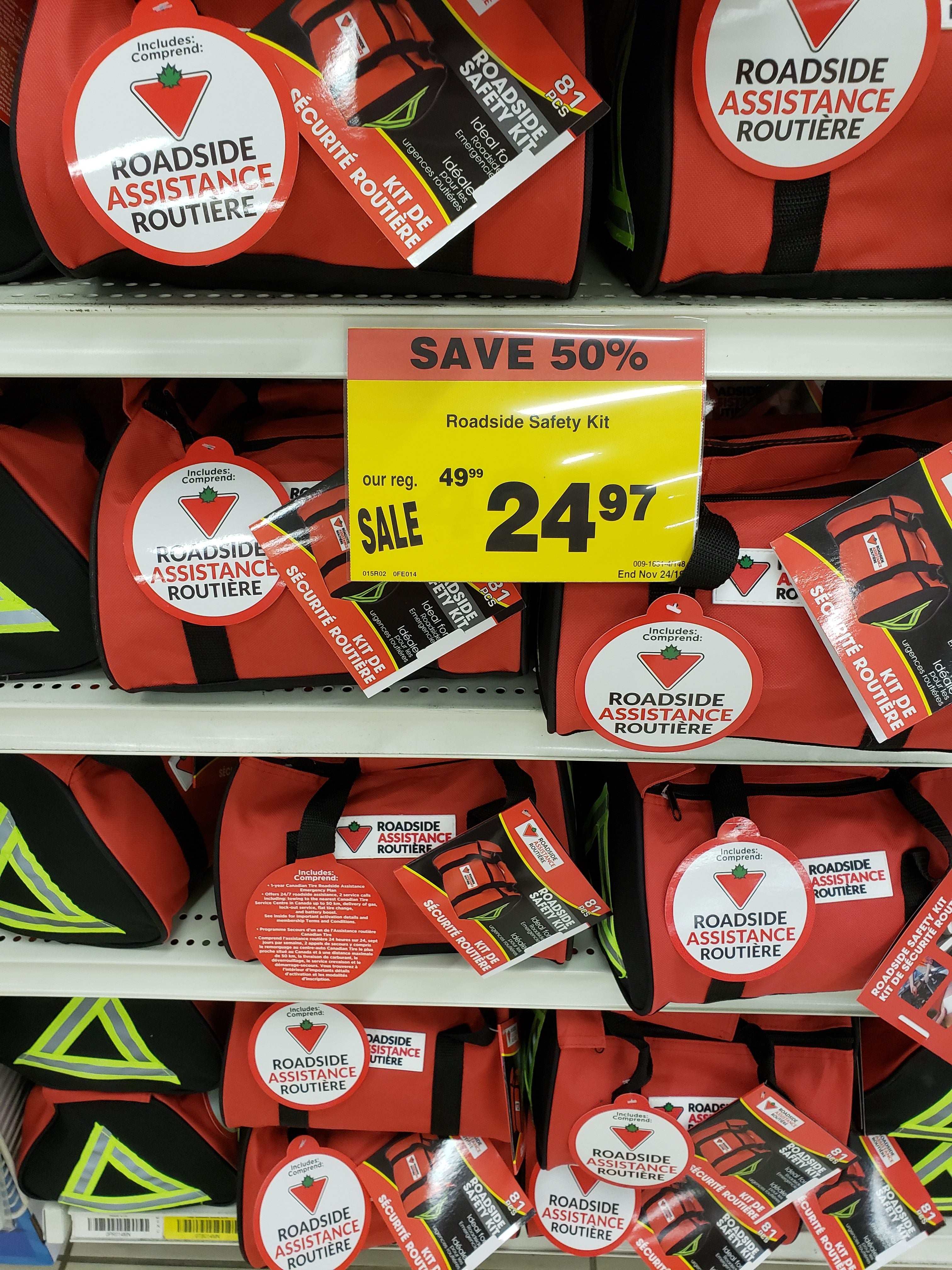 [Canadian Tire] Canadian Tire Roadside Safety Kit + Free Roadside ...