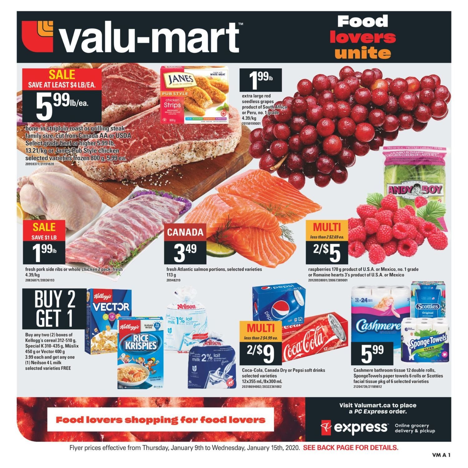 Valu-Mart Weekly Flyer - Weekly Specials - Jan 9 – 15 - RedFlagDeals.com