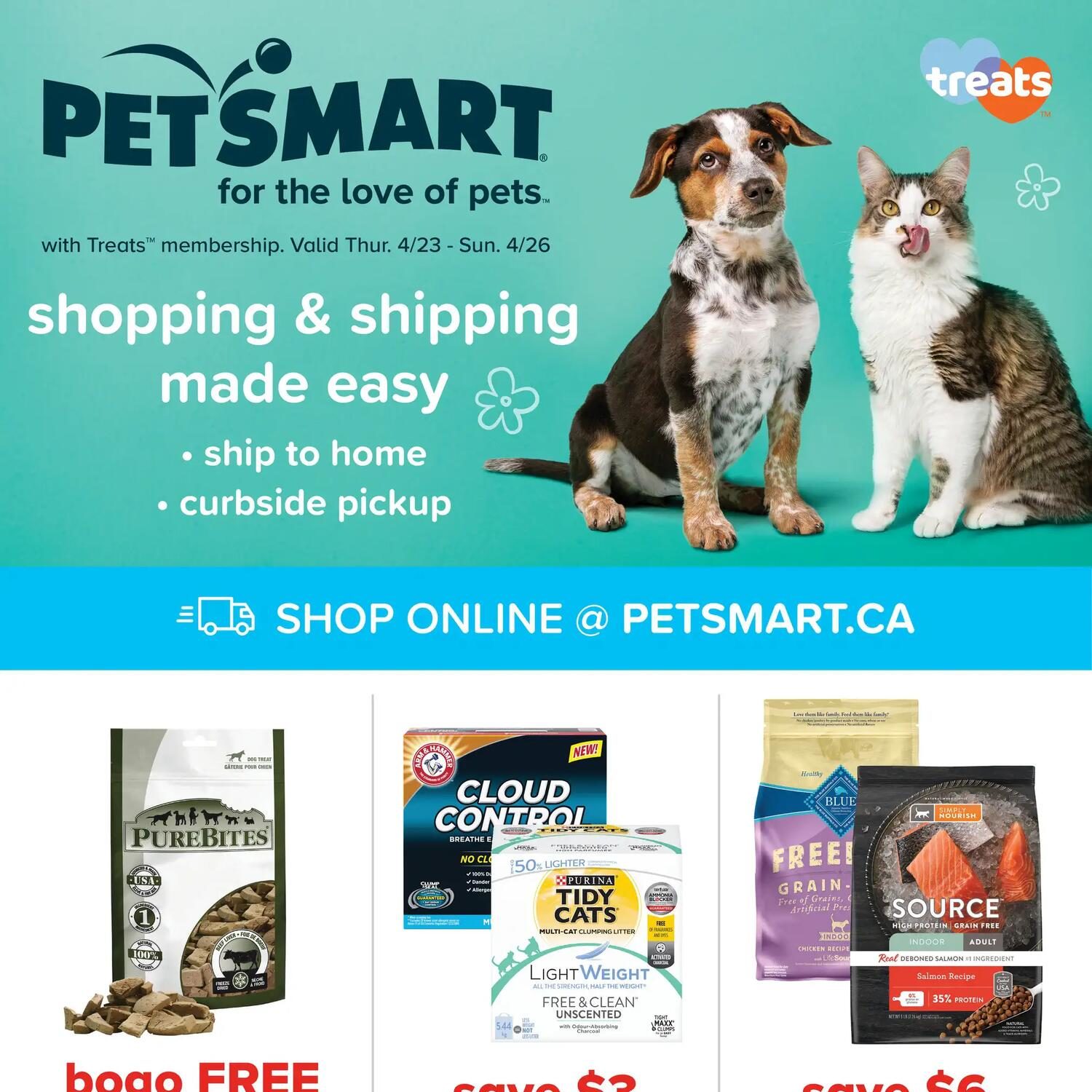 PetSmart Weekly Flyer - Weekend Sale - Apr 23 – 26 - RedFlagDeals.com