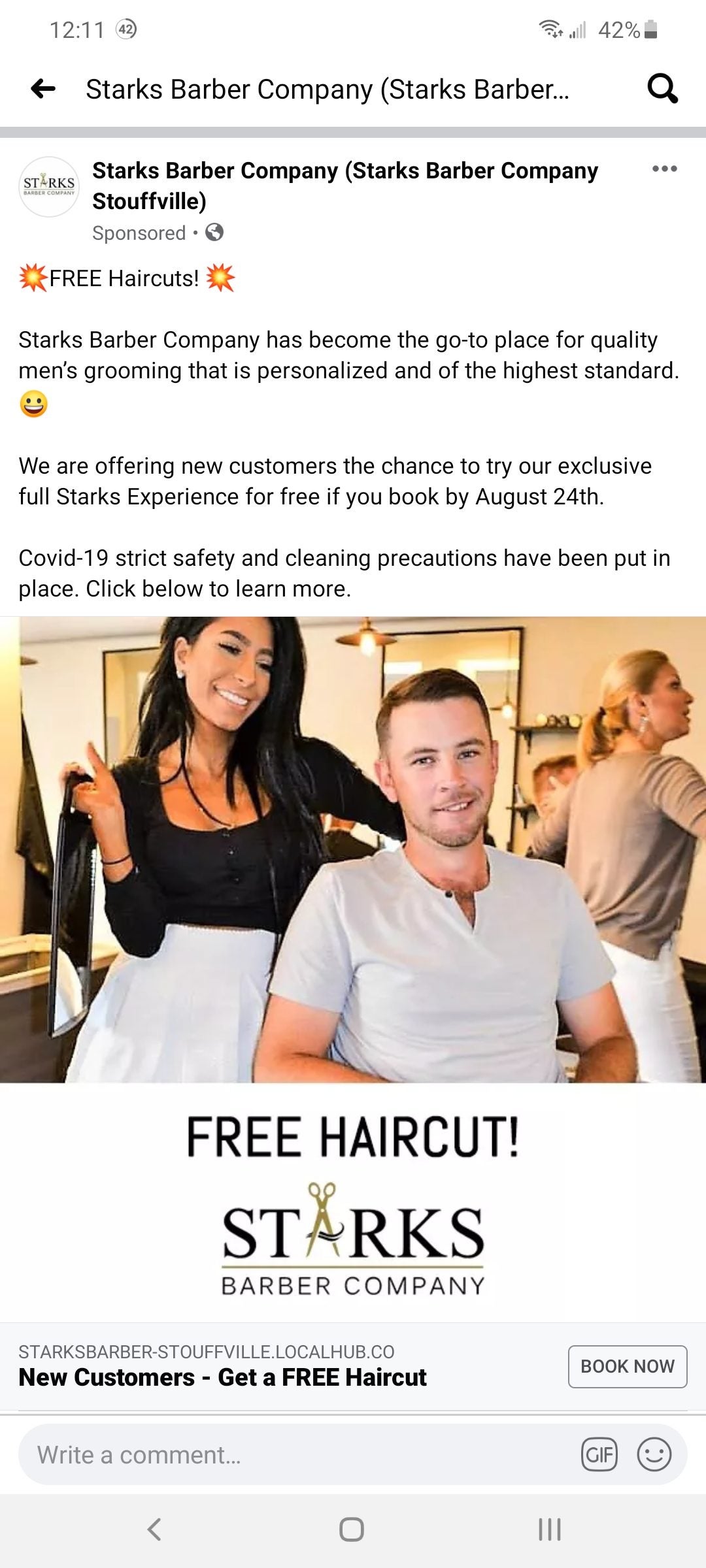 [Stark's Barber Company] Stark's Barber (Stouffville location) - free ...