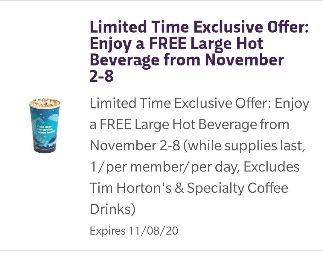 [7 Eleven] Free coffee week - Nov 2 to Nov 8 - RedFlagDeals.com Forums
