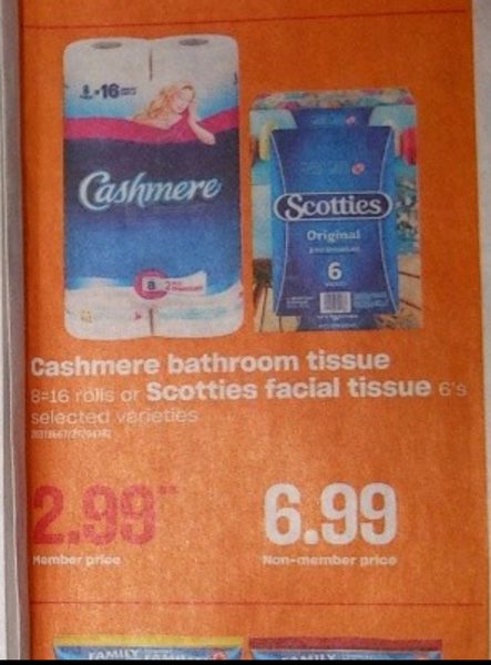 [Loblaws] Scotties Facial Tissue (6 pack) $2.99 for PC Members Dec. 3-9 ...