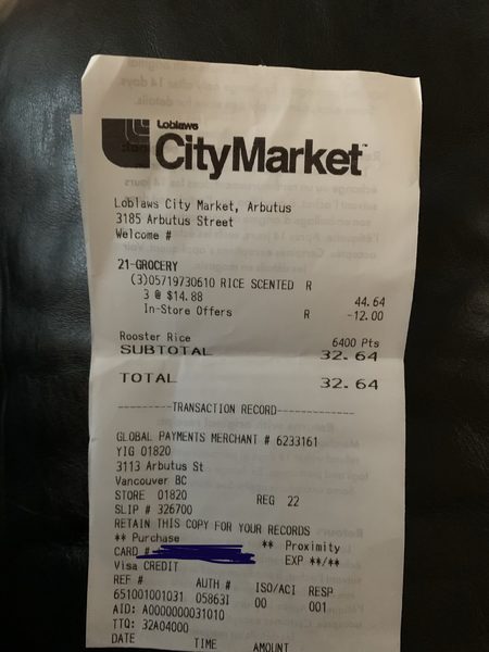 [Real Canadian Superstore] Rooster AAA Jasmine Scented Rice 8KG $10.88 ...