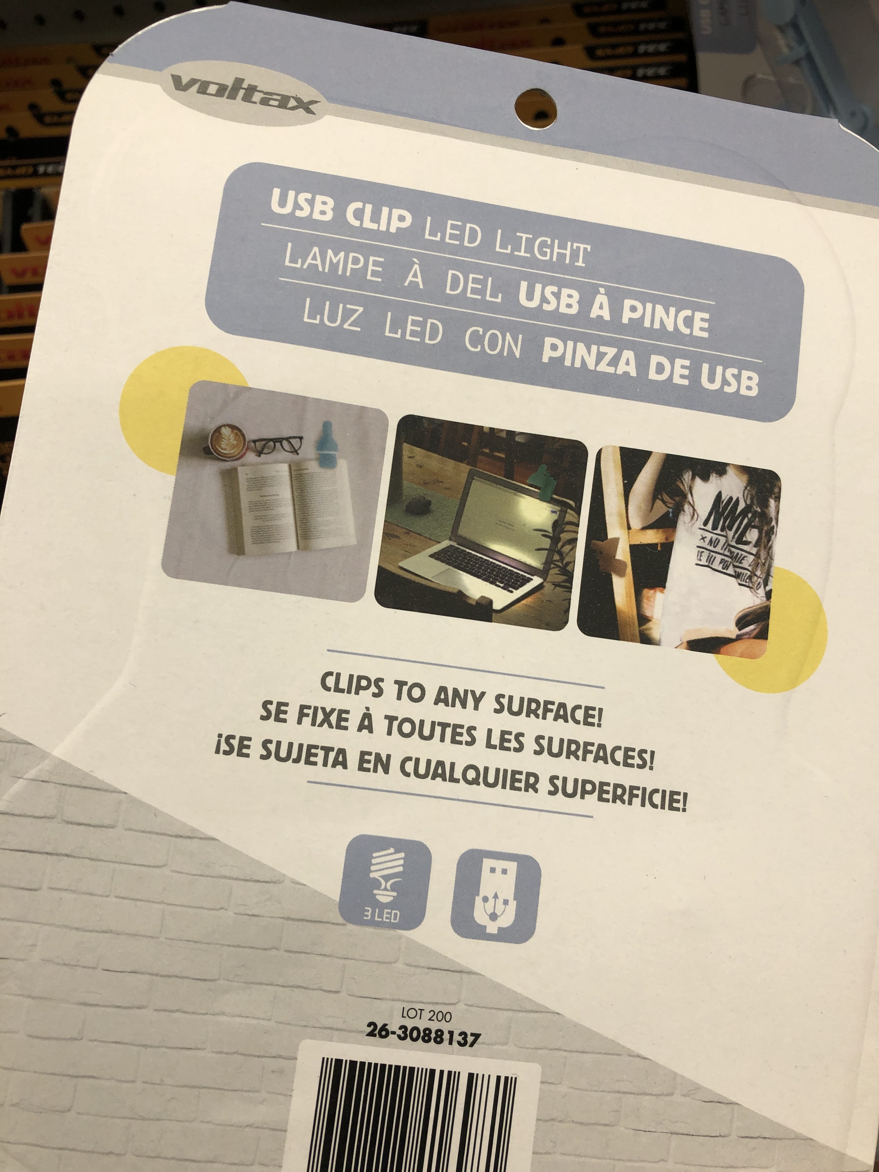 [Dollarama] $4 Door Knob Set / Food Chopper BPA FREE / USB CLIP LIGHT ...