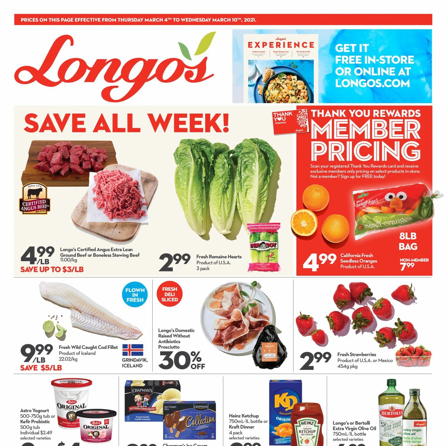 Longos Weekly Flyer - Weekly Specials - Save All Week! - Mar 4 – 10 - RedFlagDeals.com