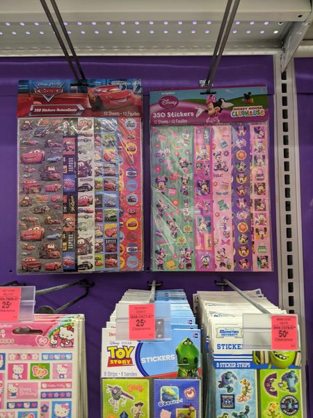 [Party City] 25¢ Disney Stickers - Kennedy Commons, Scarborough, ON ...