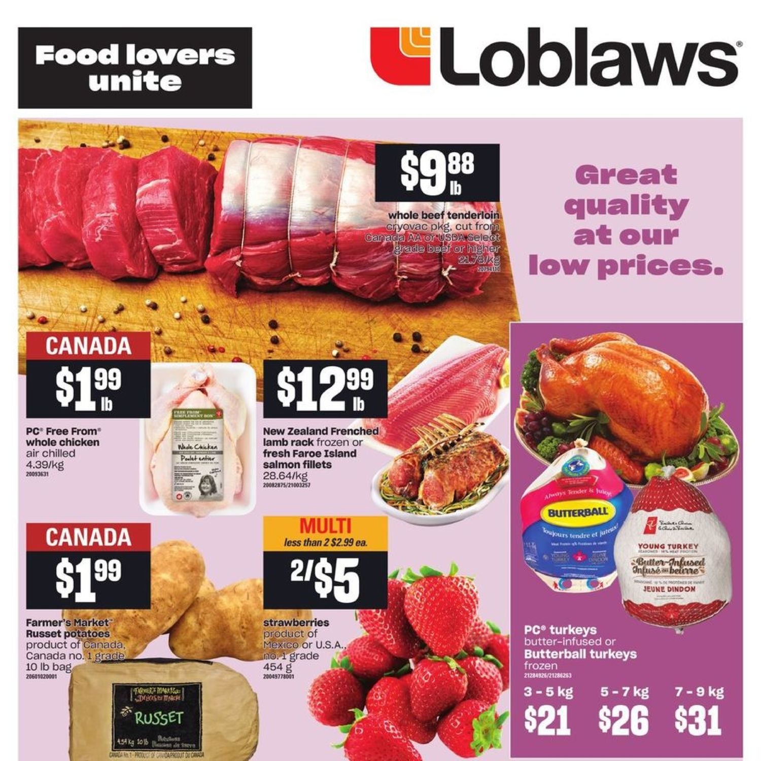 Loblaws Weekly Flyer - Weekly Savings - Mar 25 – 31 - RedFlagDeals.com