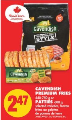 [No Frills] Cavendish Restaurant Style Waffle Fries or All Day ...