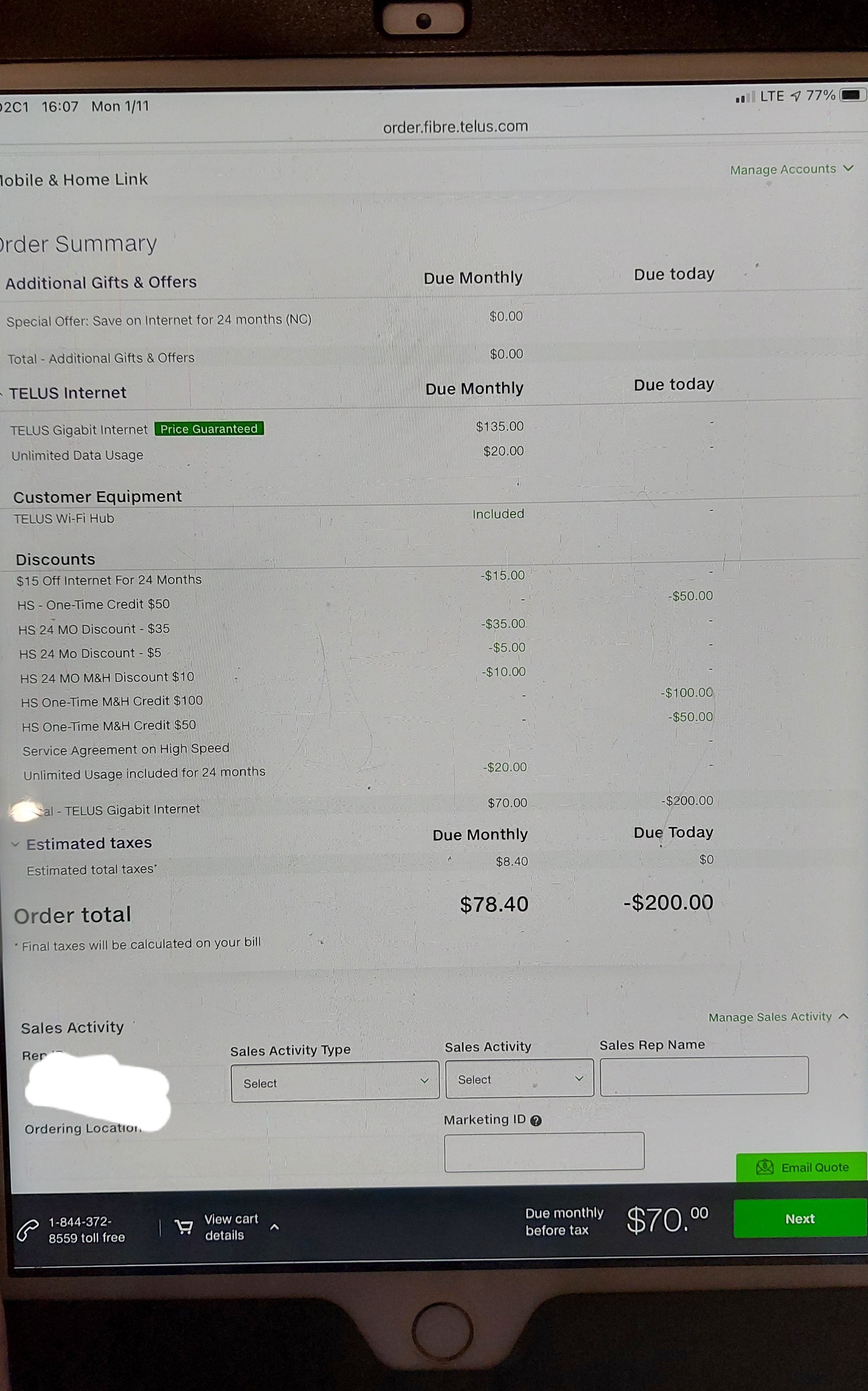 [Telus] Telus Purefibre Gigabit (1Gbps) Unlimited Internet (BC,AB ...
