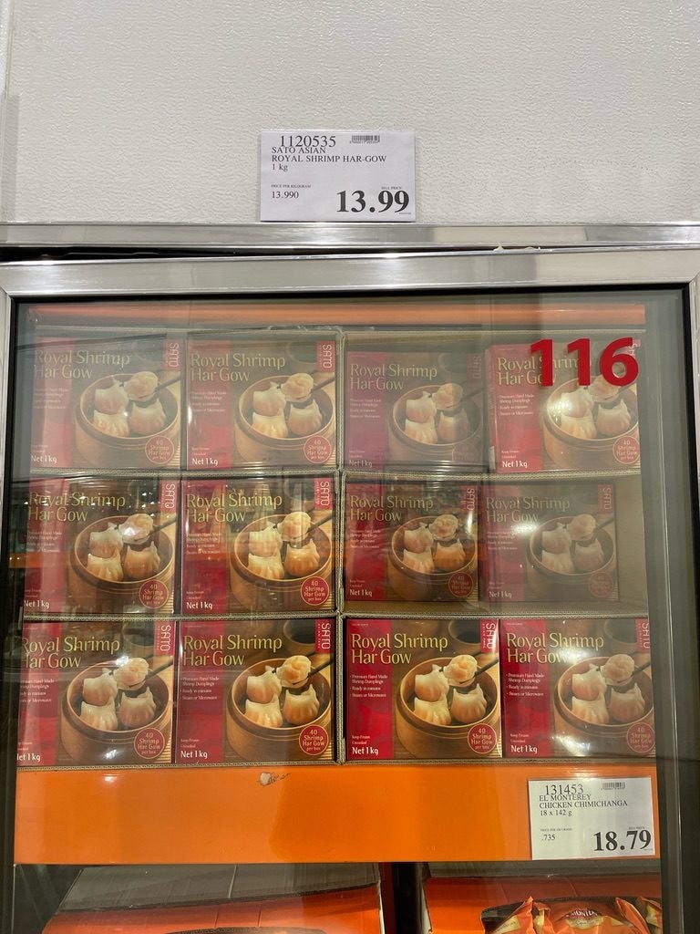 [Costco] Costco West - Sato Royal Shrimp Har Gow (steamed shrimp dimsum ...