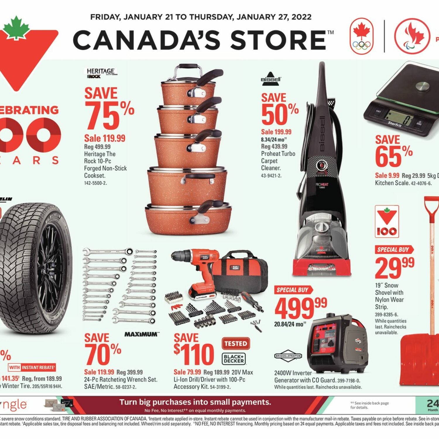 Canadian Tire Weekly Flyer - Weekly Deals - Canada's Store - Jan 21 ...