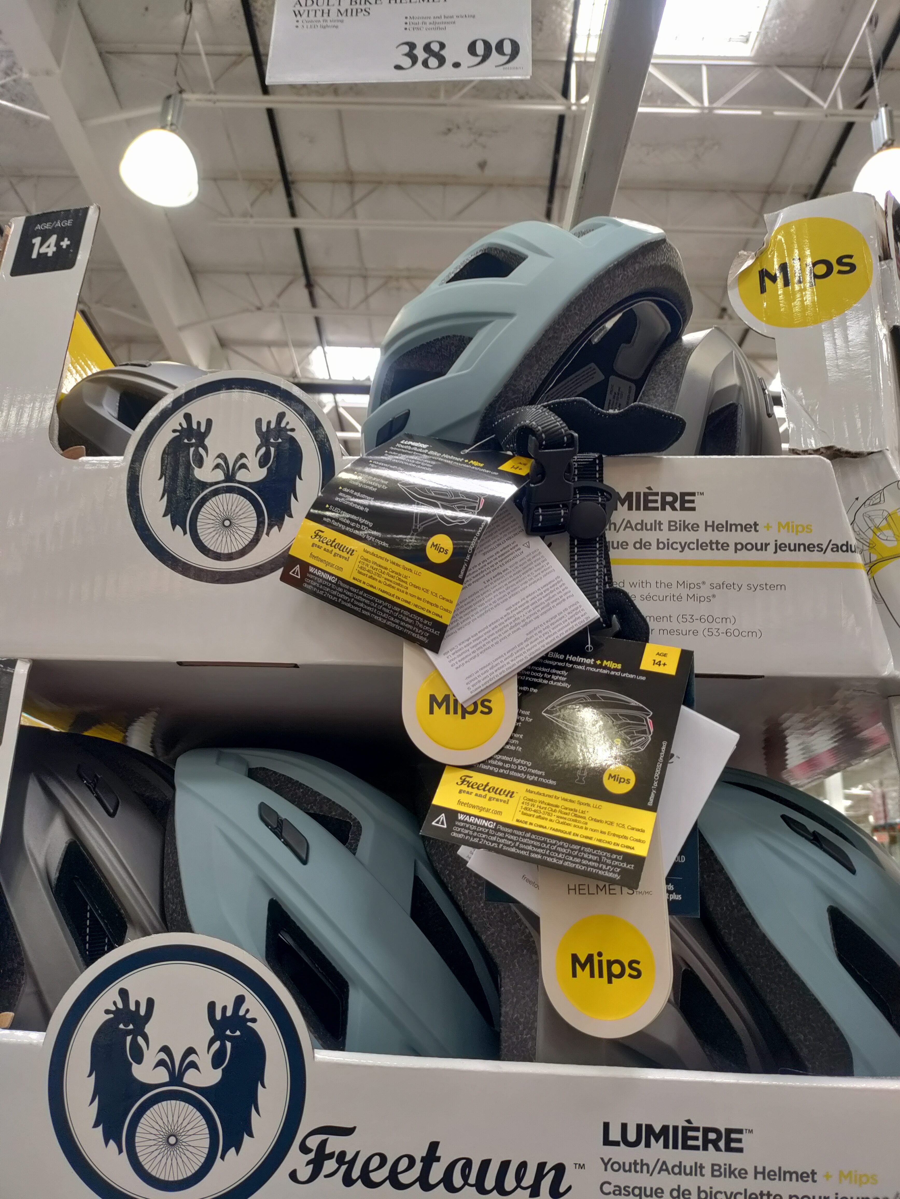 [Costco] Freetown Helmet with MIPS (Multi-directional Impact Protection ...