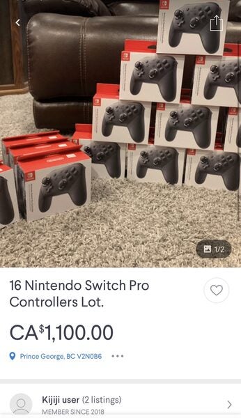 [Costco] COSTCO Nintendo Switch Pro Controller Wireless $29.97 YMMV ...