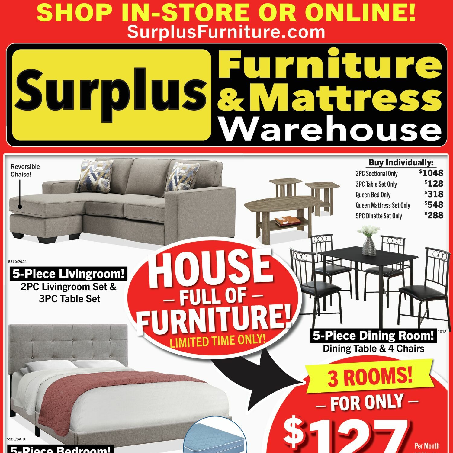 House Full Of Furniture Deals