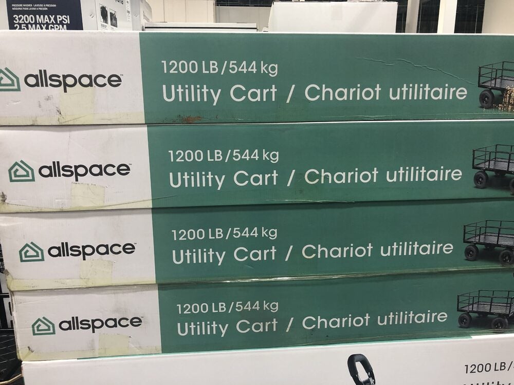 [Costco] 1200 lb Capacity Utility Cart, $190 in store, $200 online ...
