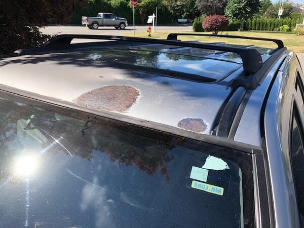 how to fix rust near windshield weatherstripping - RedFlagDeals.com Forums