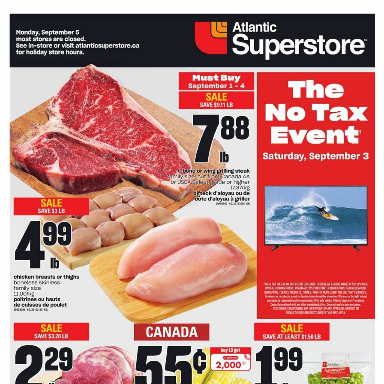 Atlantic Superstore Weekly Flyer - Weekly Savings (NB/NS/PE) - Sep 1 ...