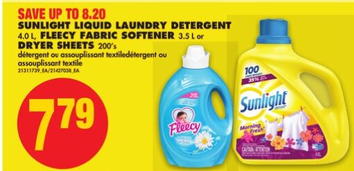 [Real Canadian Superstore] Sunlight Liquid Laundry Detergent 4L $2.79 ...