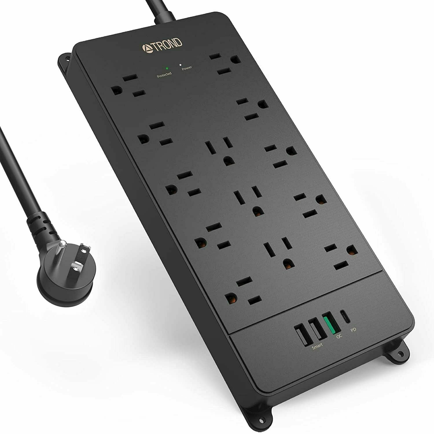 [Amazon.ca] [Black Friday] TROND 5 to 13 Outlet Power Bars w 20W USB-C ...