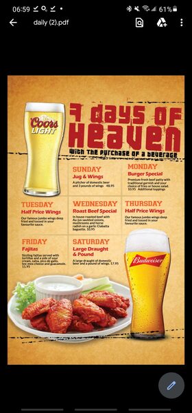 [Hoops] Toronto - Tuesdays/Thursdays. 50% off wings @ Hoops. Drink ...