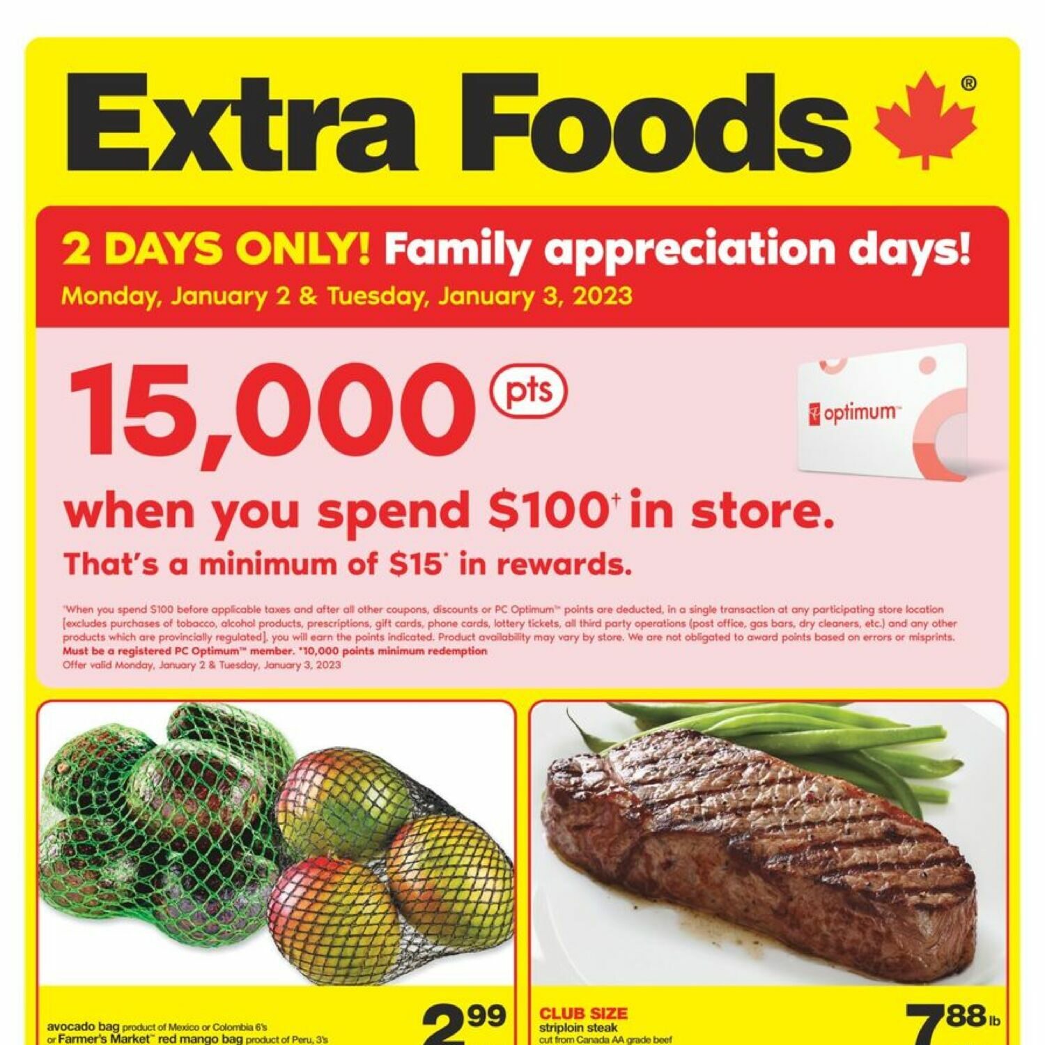 Extra Foods Weekly Flyer - Weekly Savings - Dec 29 – Jan 4 ...