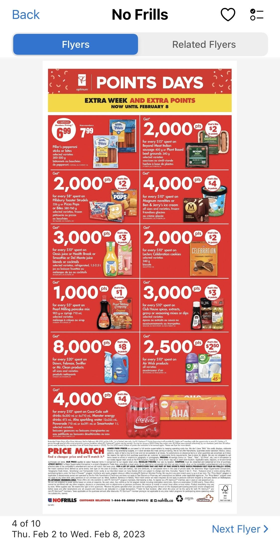 [No Frills] Feb 2nd Surprise Revealed! Points Days Will Be Extended For ...