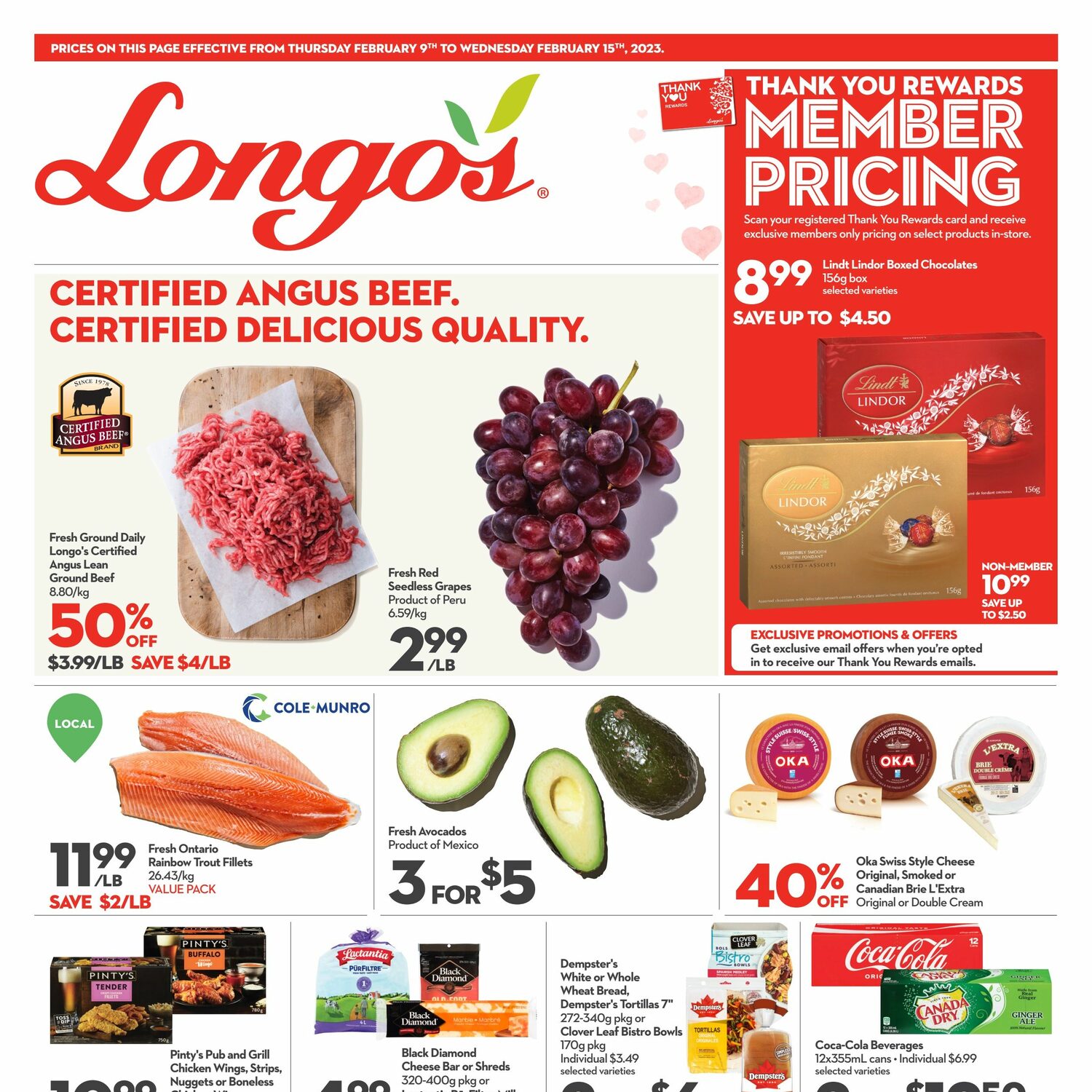 Longos Weekly Flyer - Weekly Savings - Feb 9 – 15 - RedFlagDeals.com