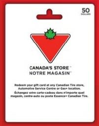 [Foodbasics] 15% off $50 Canadian Tire Gift Cards - Valid February 23 ...