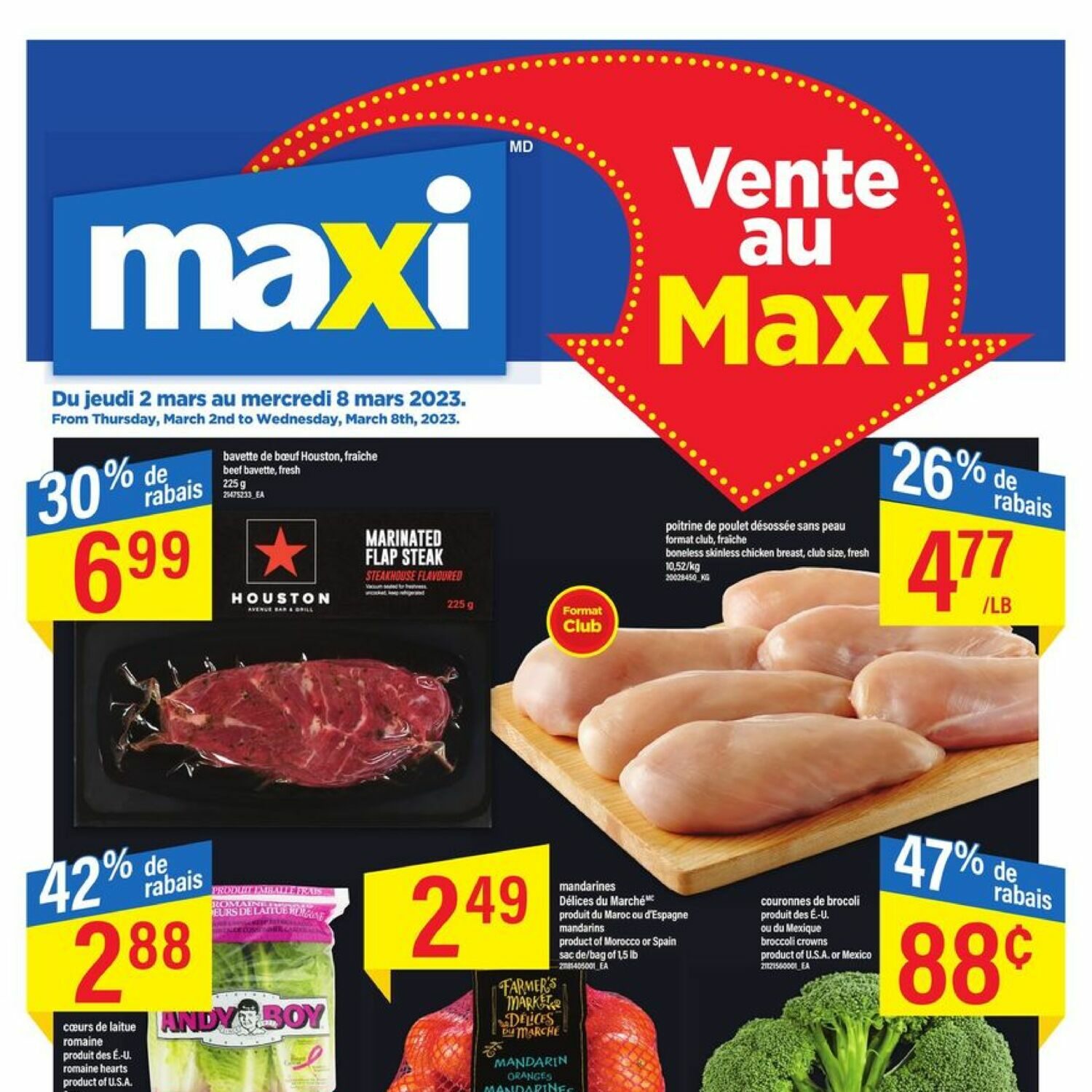Maxi Weekly Flyer - Maxi & Cie - Weekly Savings - Mar 2 – 8 ...