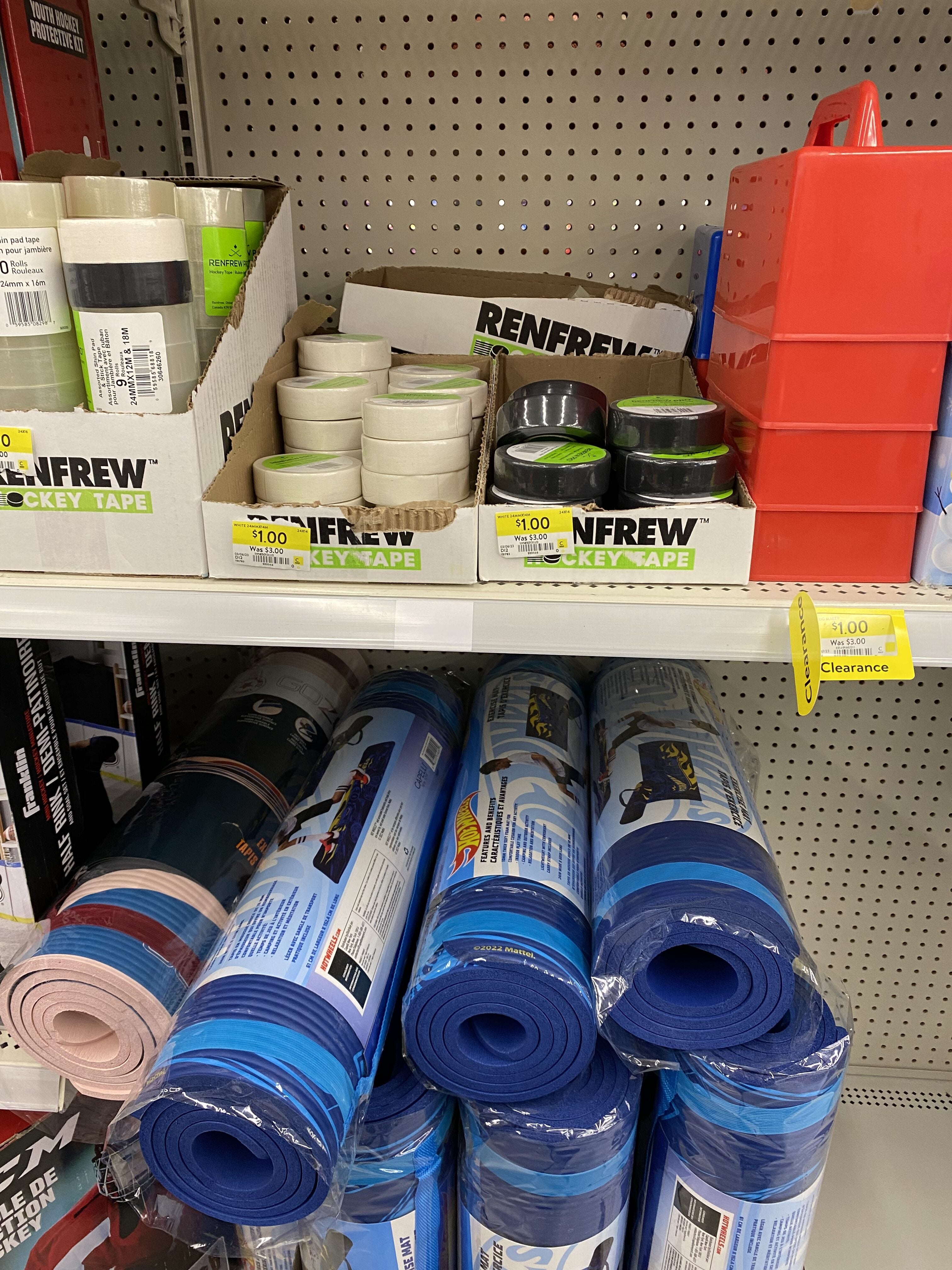 [Walmart] Renfrew White Hockey Tape 24mm X 14m| Now $1 (Reg $3) minimum ...