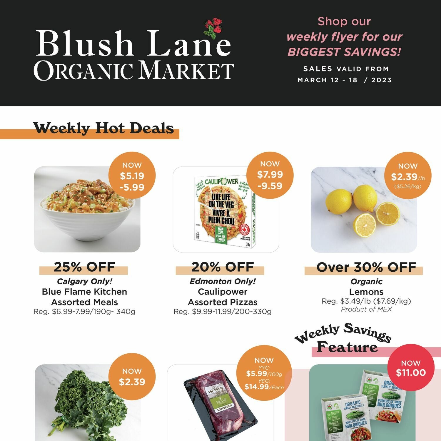 Blush Lane Organics Weekly Flyer - Weekly Specials - Mar 12 – 18 ...