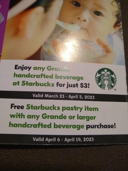 [Starbucks] Mar. 20 Only! YMMV Email - Buy Handcrafted Beverage (Grande ...