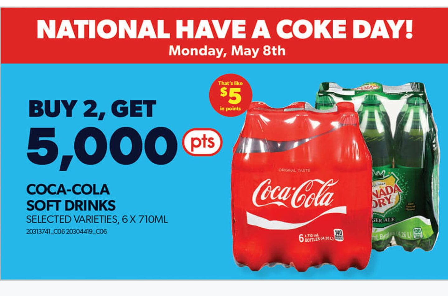[Real Canadian Superstore] Ontario: Buy (2) Coca Cola Soft Drinks 6 x ...
