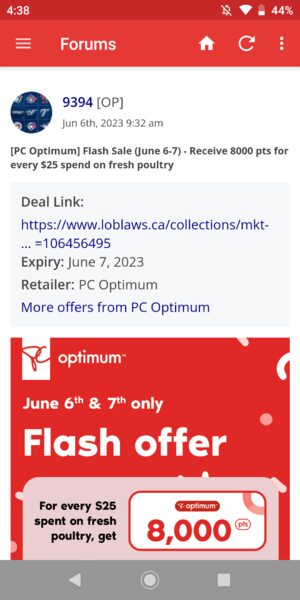 [PC Optimum] Flash Sale (June 6-7) - Receive 8000 pts for every $25 ...