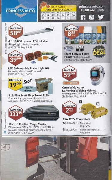 [Princess Auto] Next (June 20-July 2) Princess Auto Flyer (Sneak Peek ...