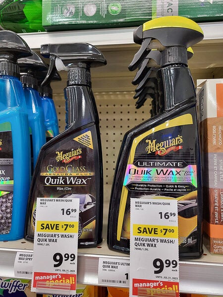 [London Drugs] Meguiars Quik Wax / Ultimate Quik Wax / Car Wash $9.99 ...