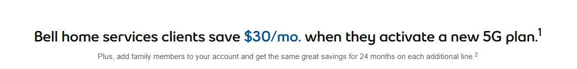 [Bell] Cell phone plan new customer $40 for 50 GB US + Canada, roaming ...