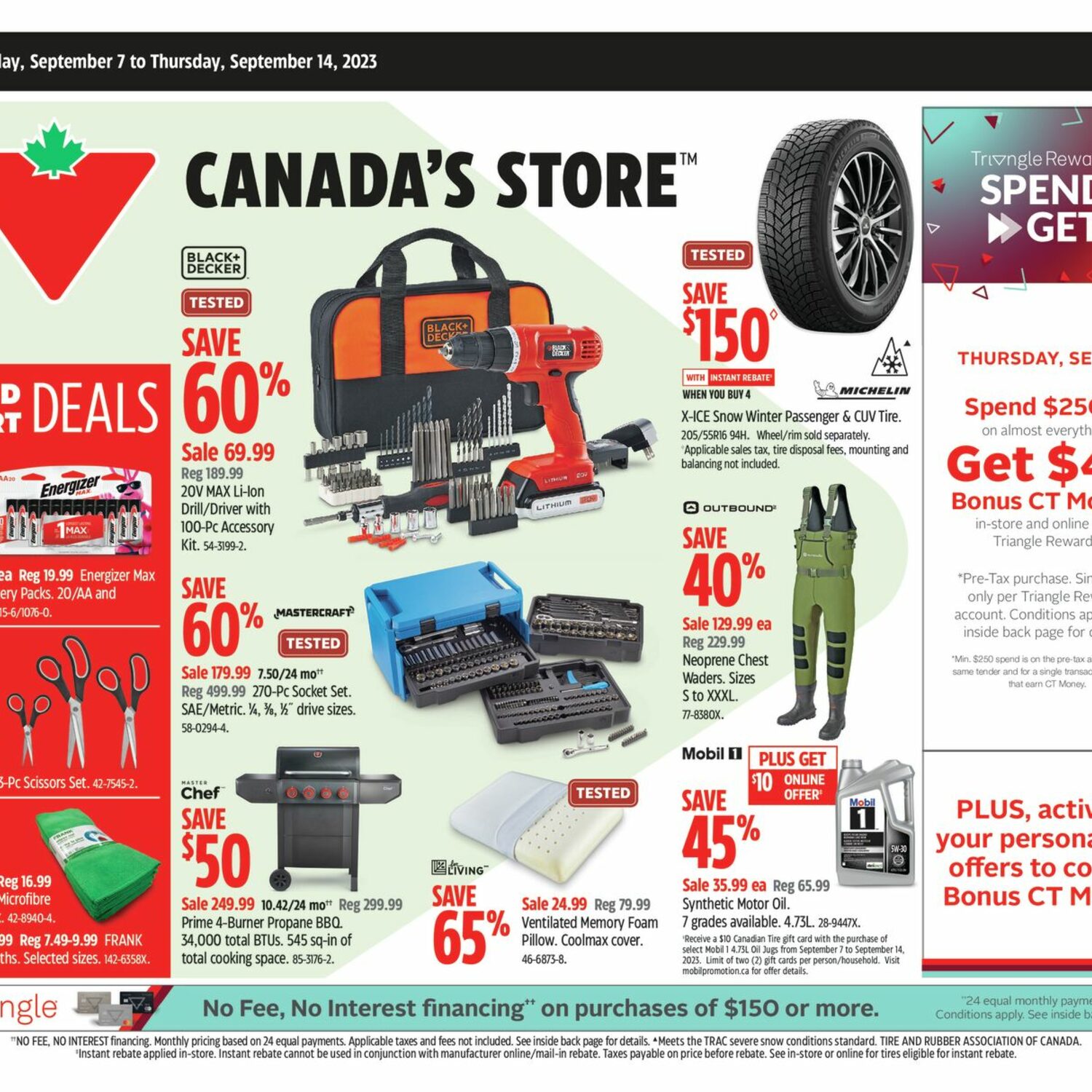 Canadian Tire Weekly Flyer - Weekly Deals - Canada's Store (ON) - Sep 7 ...