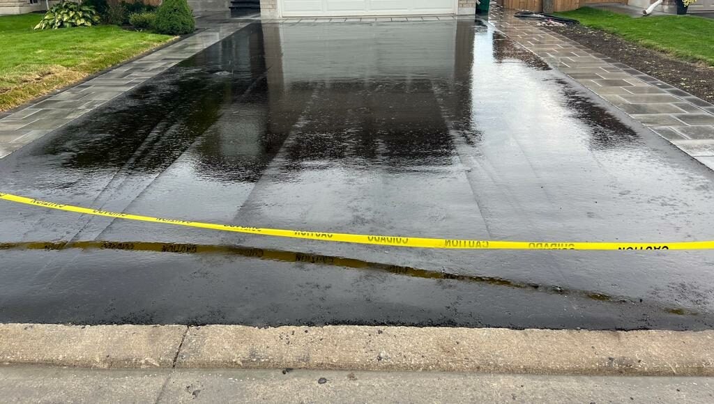 New Asphalt Paved Driveway - Water Valve - RedFlagDeals.com Forums